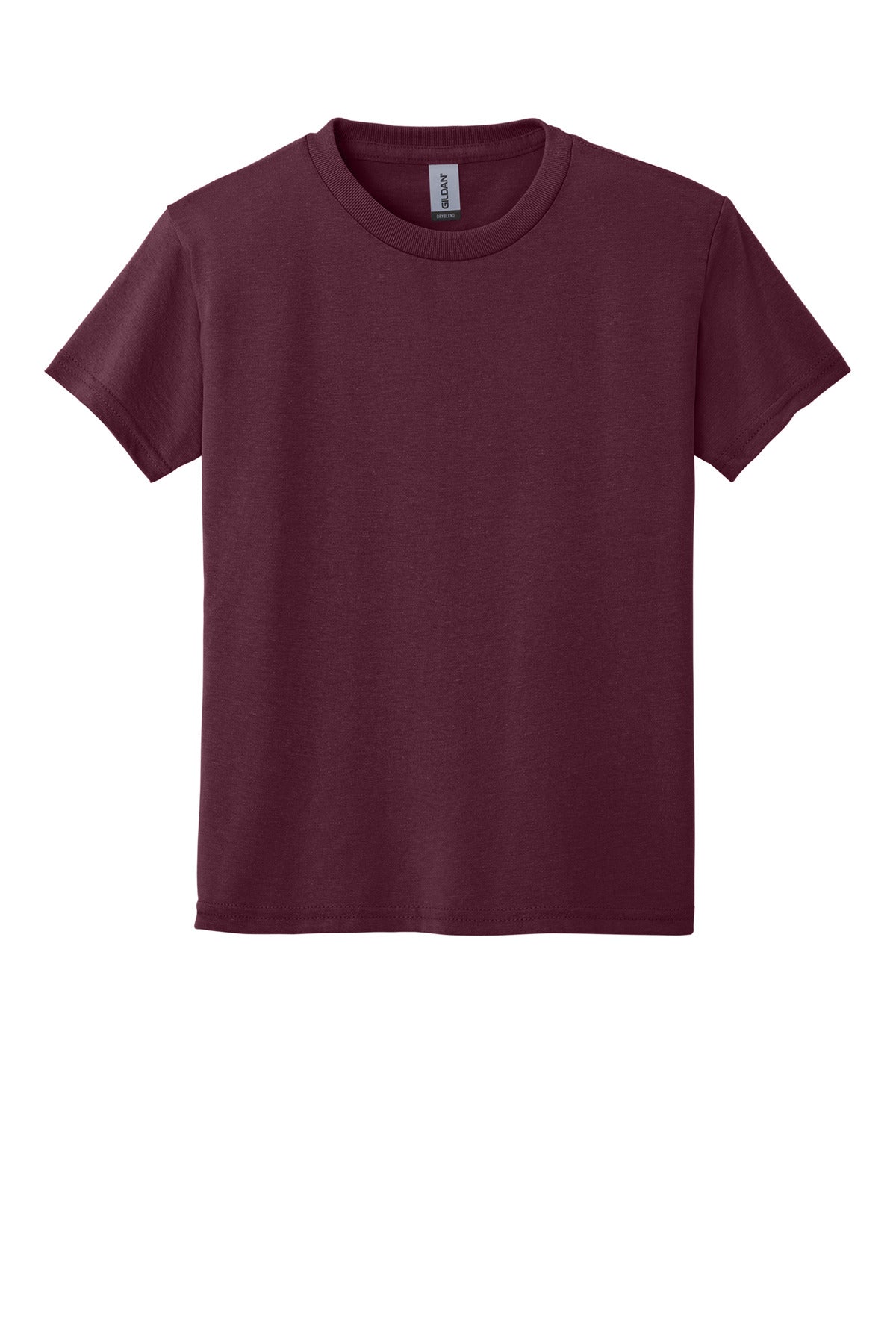 Gildan ® Youth DryBlend ® 50 Cotton/50 Poly T-Shirt. 8000B - Maroon – Twisted Image Transfers