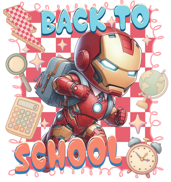 Back to School Running with Back Pack DTF (direct-to-film) Transfer – Twisted Image Transfers