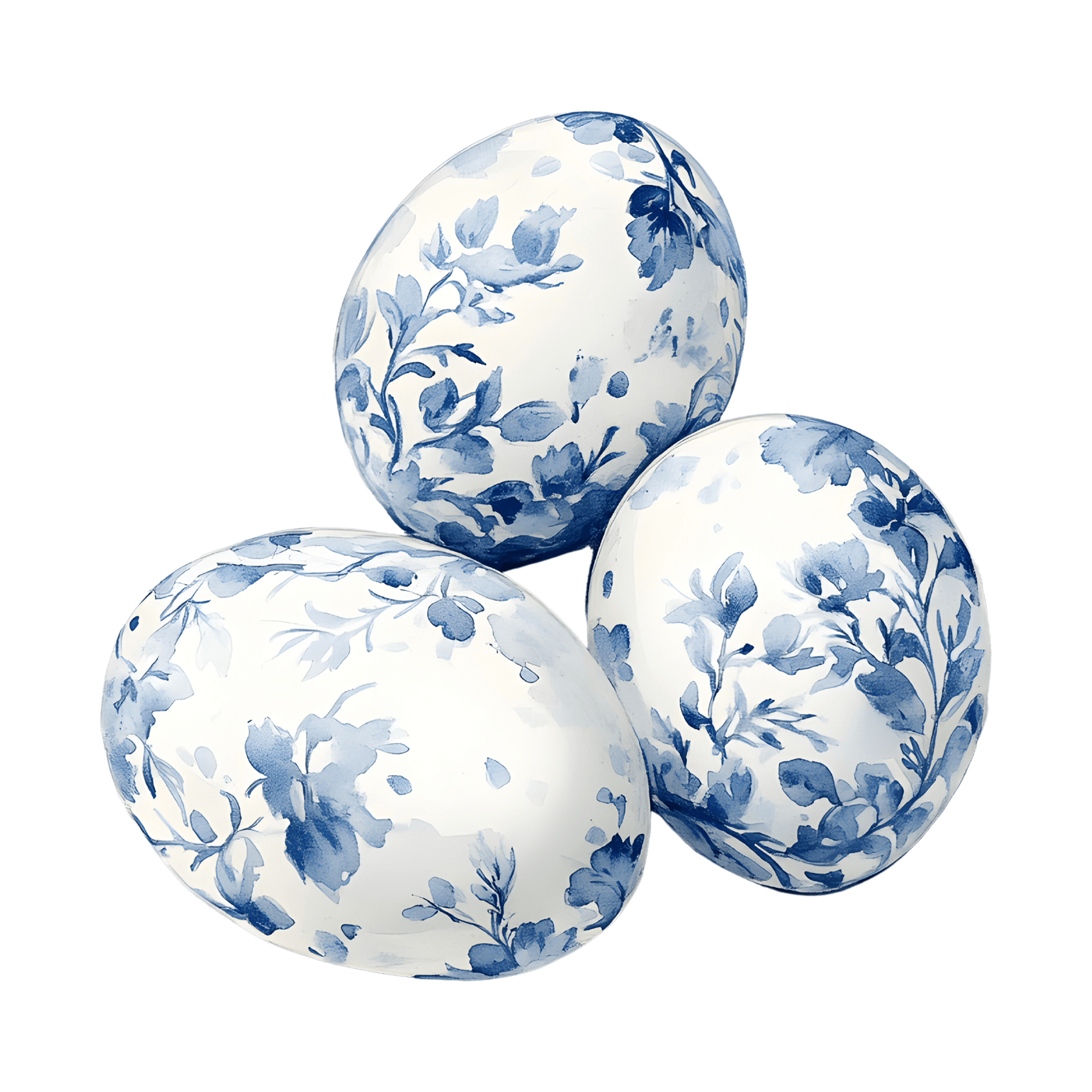 Blue Toile Easter 13 DTF (direct to film) Transfer – Twisted Image Transfers