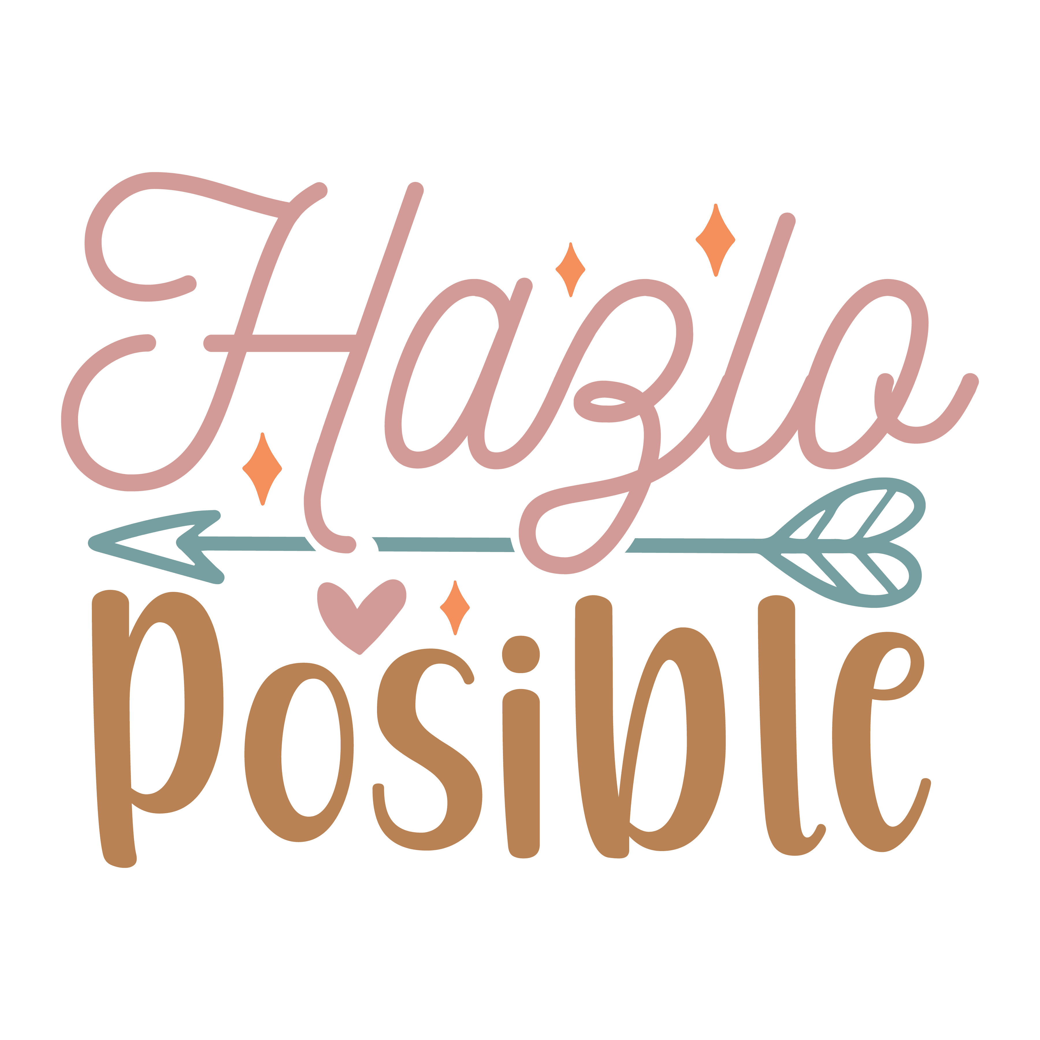 Hazlo Spanish Motivational DTF (direct-to-film) Transfer – Twisted ...