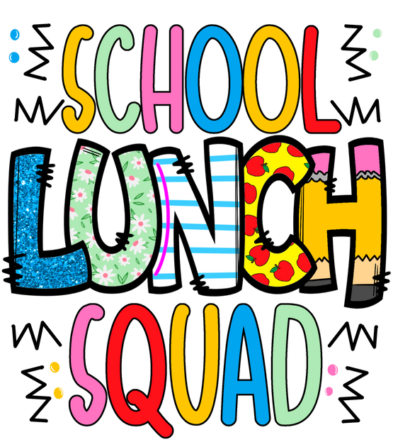 Lunch Lady Squad Dtf Direct To Film Transfer Twisted Image Transfers