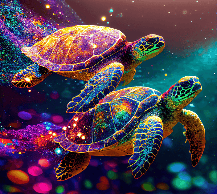 Sand Art 129 UV-DTF 20 oz Skinny Tumbler Wrap – Twisted Image Transfers