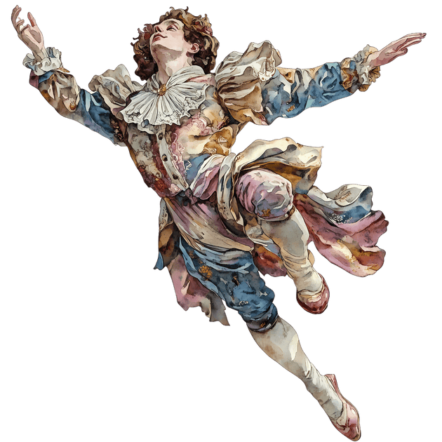 12 Days of Christmas Leaping Lord & Closed Eyes DTF (direct-to-film ...