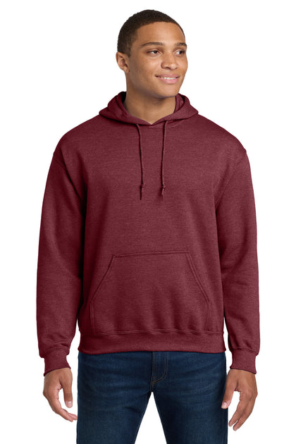Gildan ® - Heavy Blend ™ Hooded Sweatshirt. 18500 - Heather Dark Maroon ...