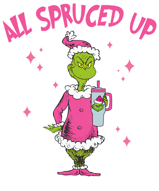 All Spruced Up Gman DTF (direct-to-film) Transfer – Twisted Image Transfers