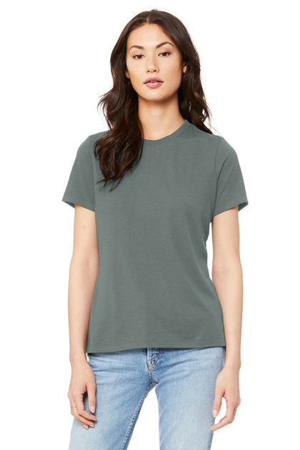 BELLA+CANVAS ® Women's Relaxed Jersey Short Sleeve Tee. BC6400 - Blue ...