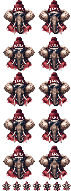 Bama 60" DTF Direct to Film Ready to Ship Gang Sheet – Twisted Image ...