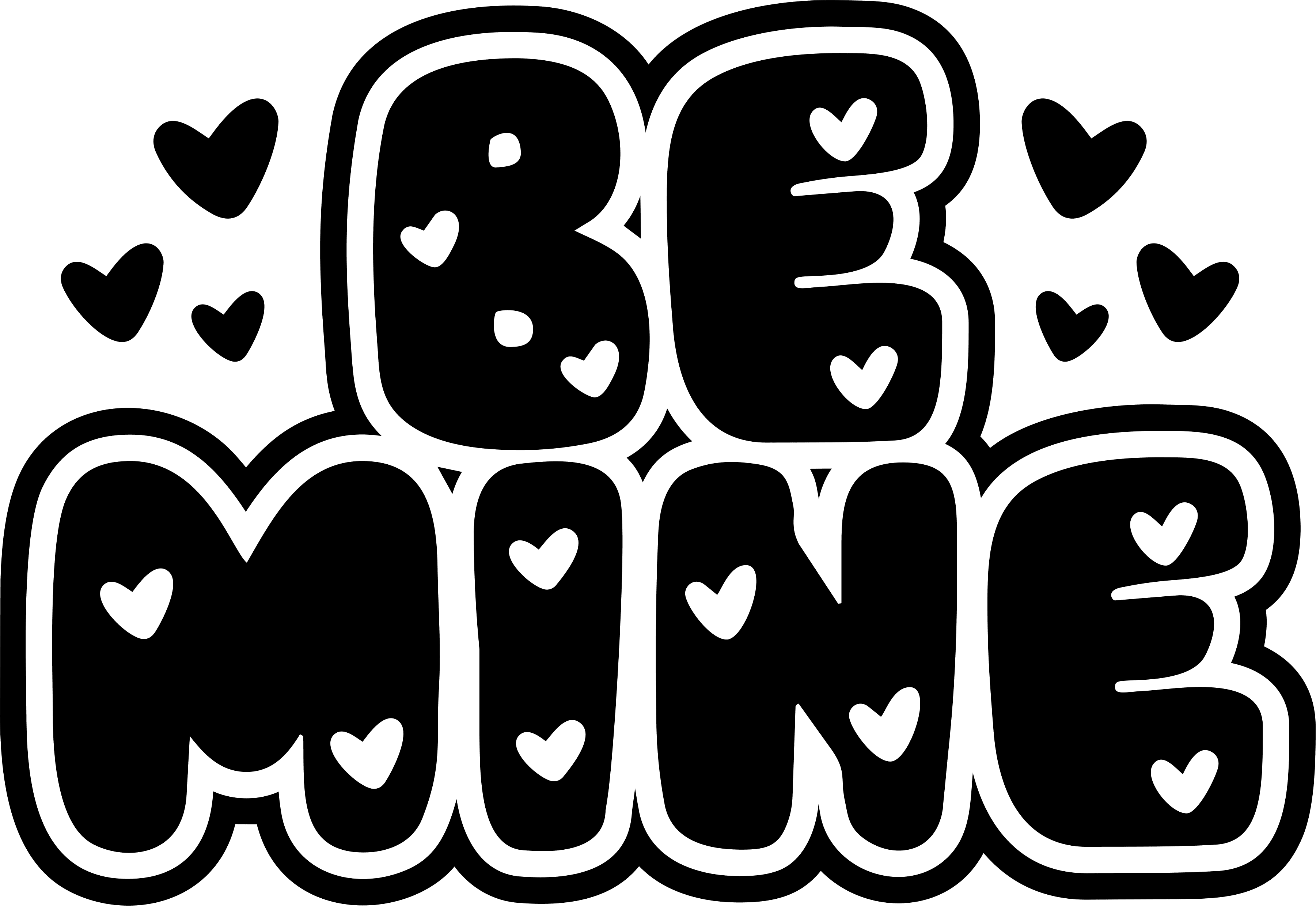 Be Mine in Black Font DTF (direct-to-film) Transfer – Twisted Image ...