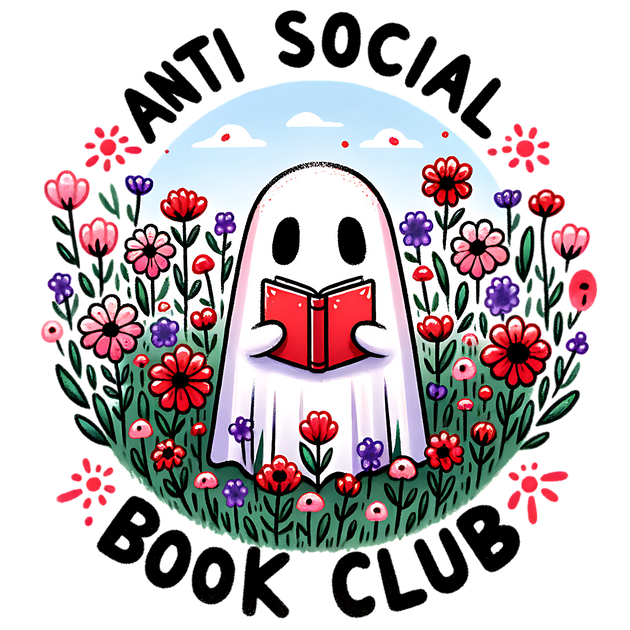 Book Club Ghost in Field of Flowers DTF (direct-to-film) Transfer ...