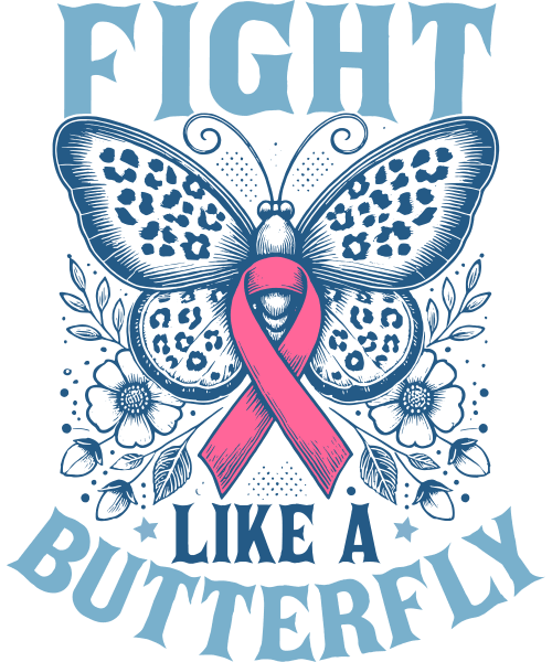 Butterfly Fight DTF (direct-to-film) Transfer – Twisted Image Transfers