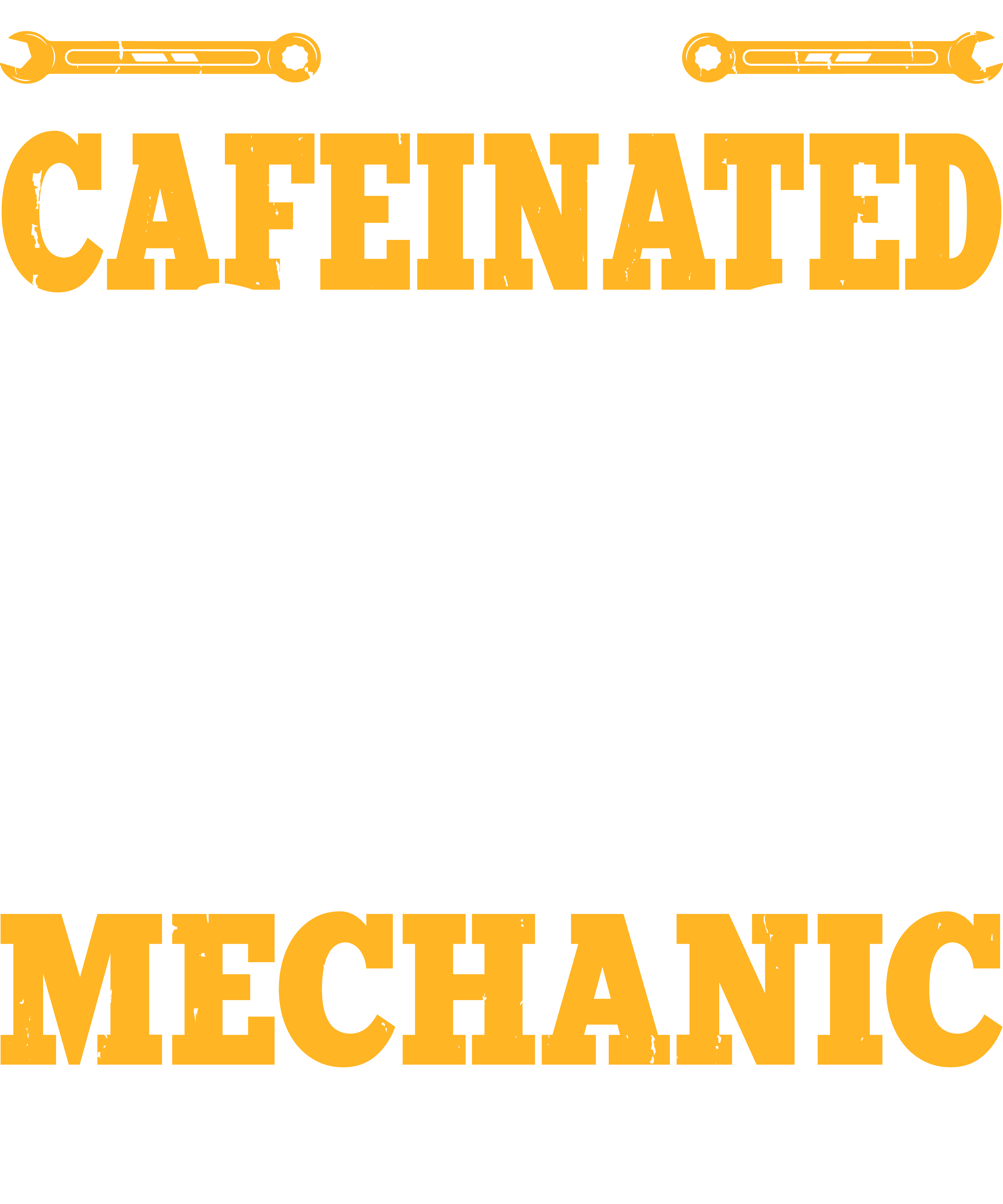 Cafeinated Mechanic DTF (direct-to-film) Transfer – Twisted Image Transfers