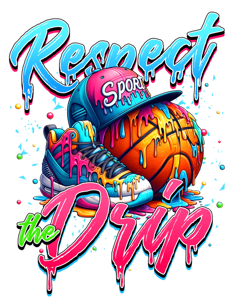 Color Drip Sport Gear DTF (direct-to-film) Transfer – Twisted Image ...