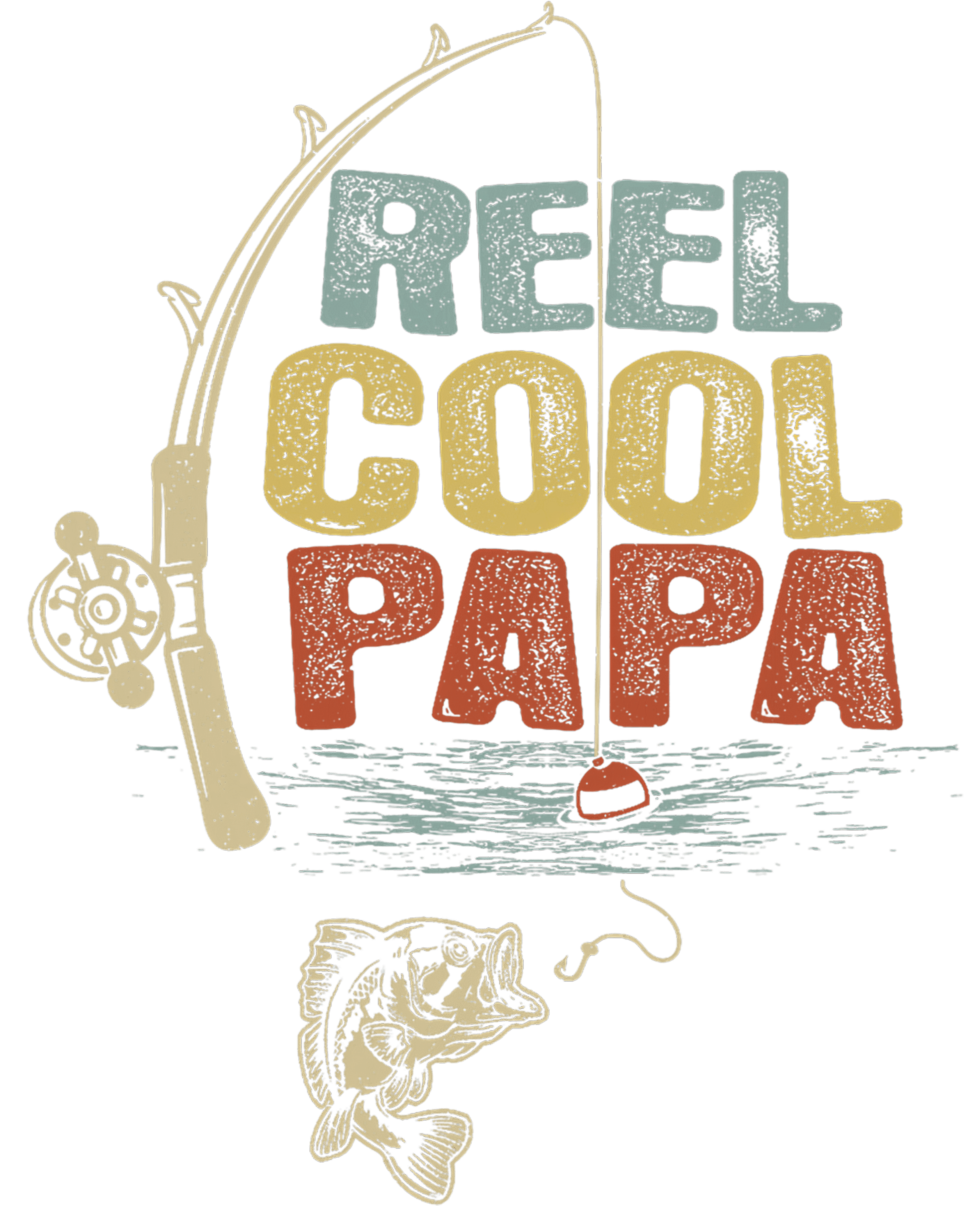 Cool Papa Fish & Reel DTF (direct-to-film) Transfer – Twisted Image ...