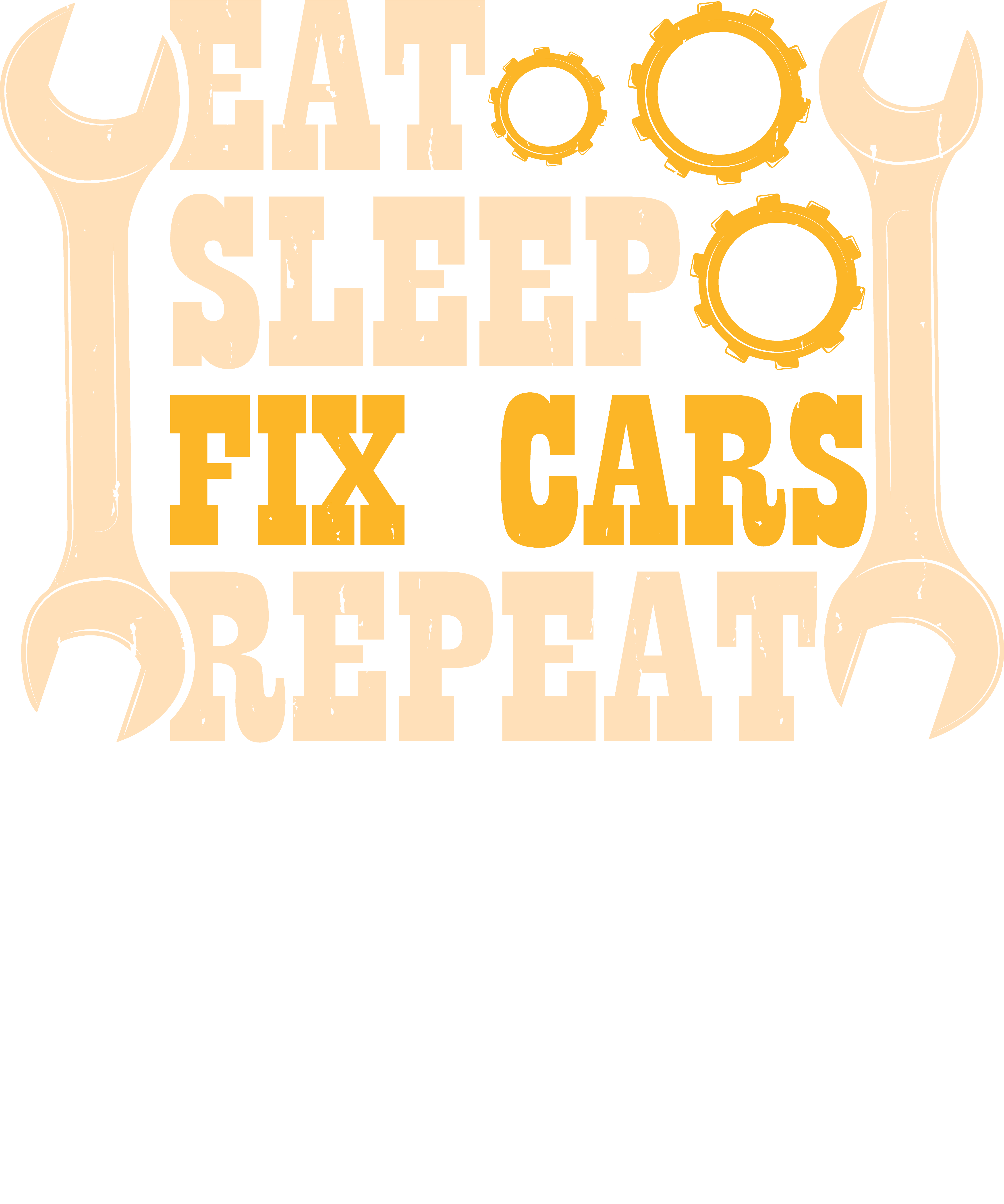 Eat Sleep Fix Cars DTF (direct-to-film) Transfer – Twisted Image Transfers