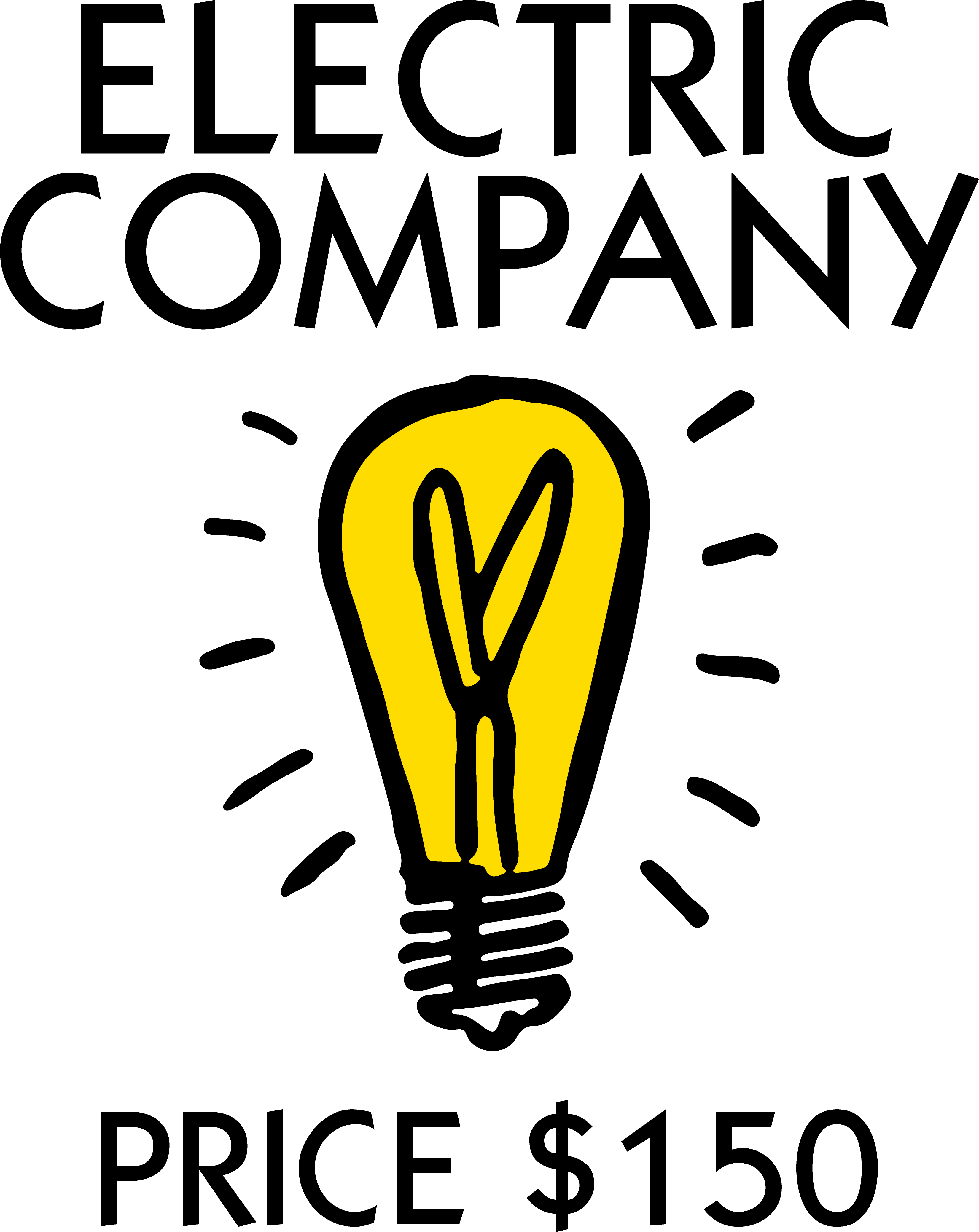 Electric Company Price 150 Monopoly DTF (direct-to-film) Transfer ...