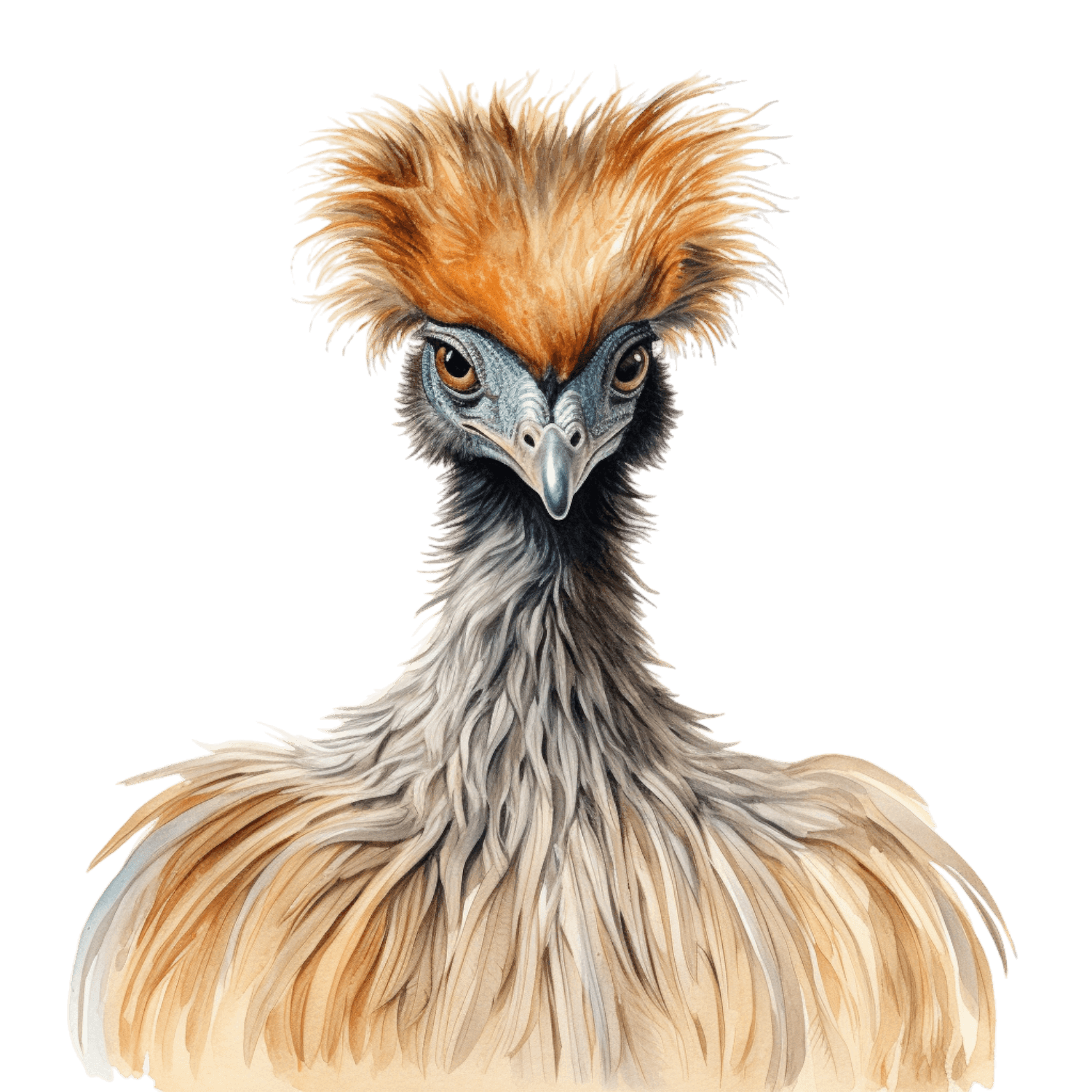 Emu Standing Bold DTF (direct-to-film) Transfer – Twisted Image Transfers