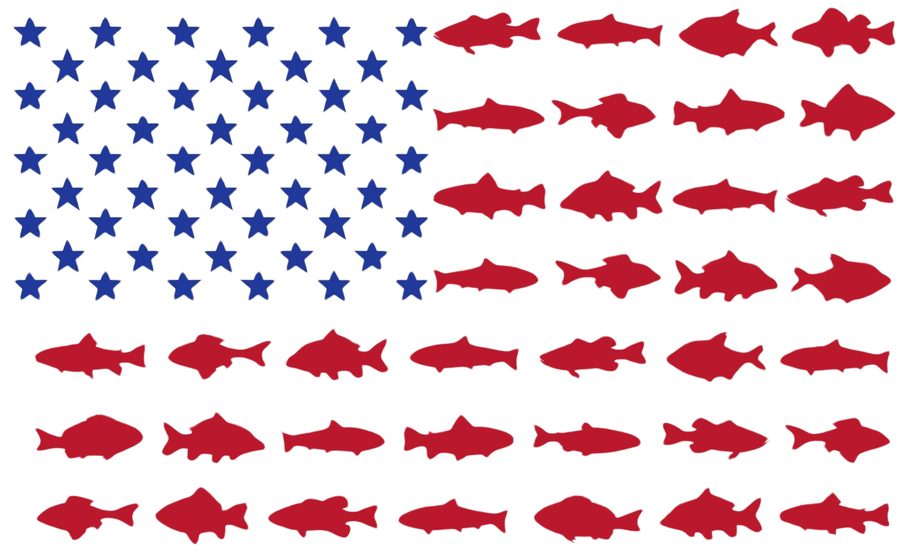 Fish Flag DTF (direct-to-film) Transfer – Twisted Image Transfers