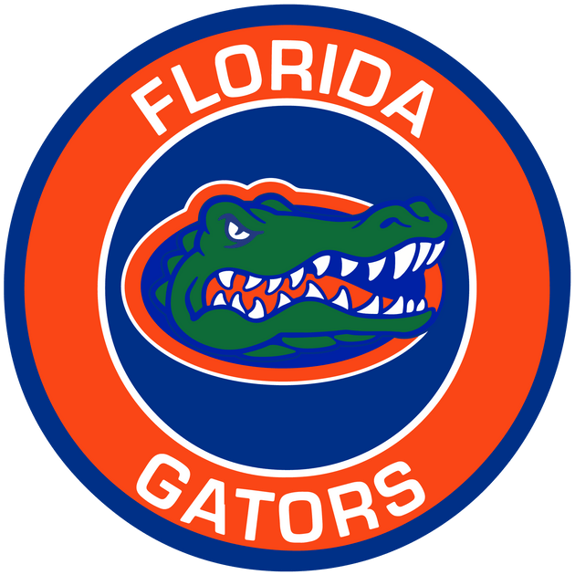 Florida Gators Circle With Gator DTF (direct-to-film) Transfer ...