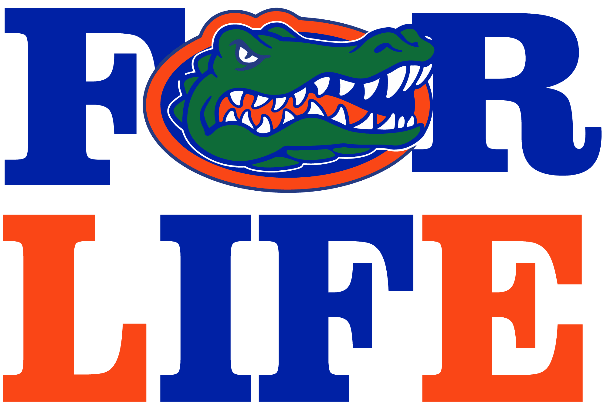 For Life Gator DTF (direct-to-film) Transfer – Twisted Image Transfers