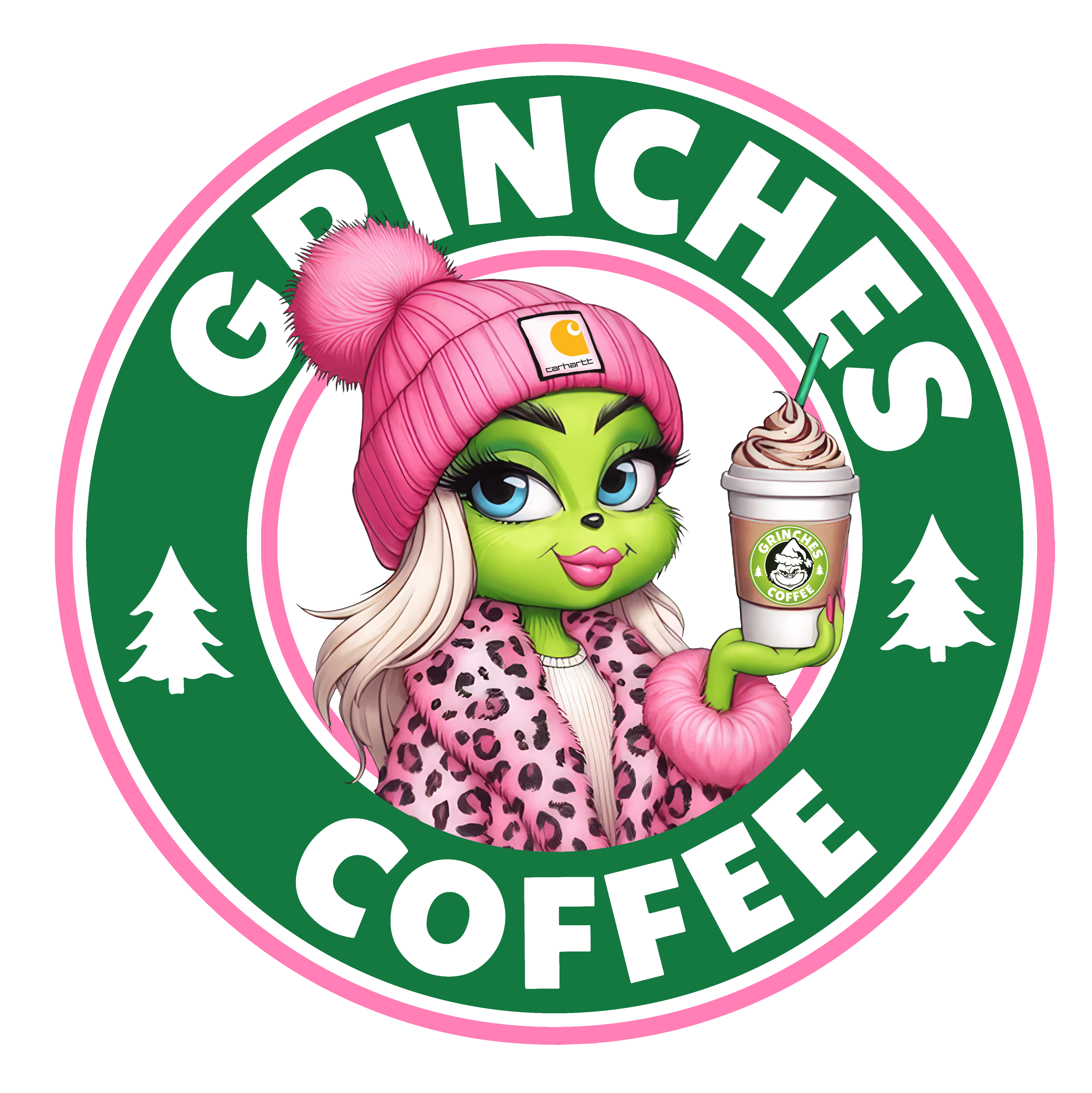 G Coffee Logo DTF (direct-to-film) Transfer – Twisted Image Transfers