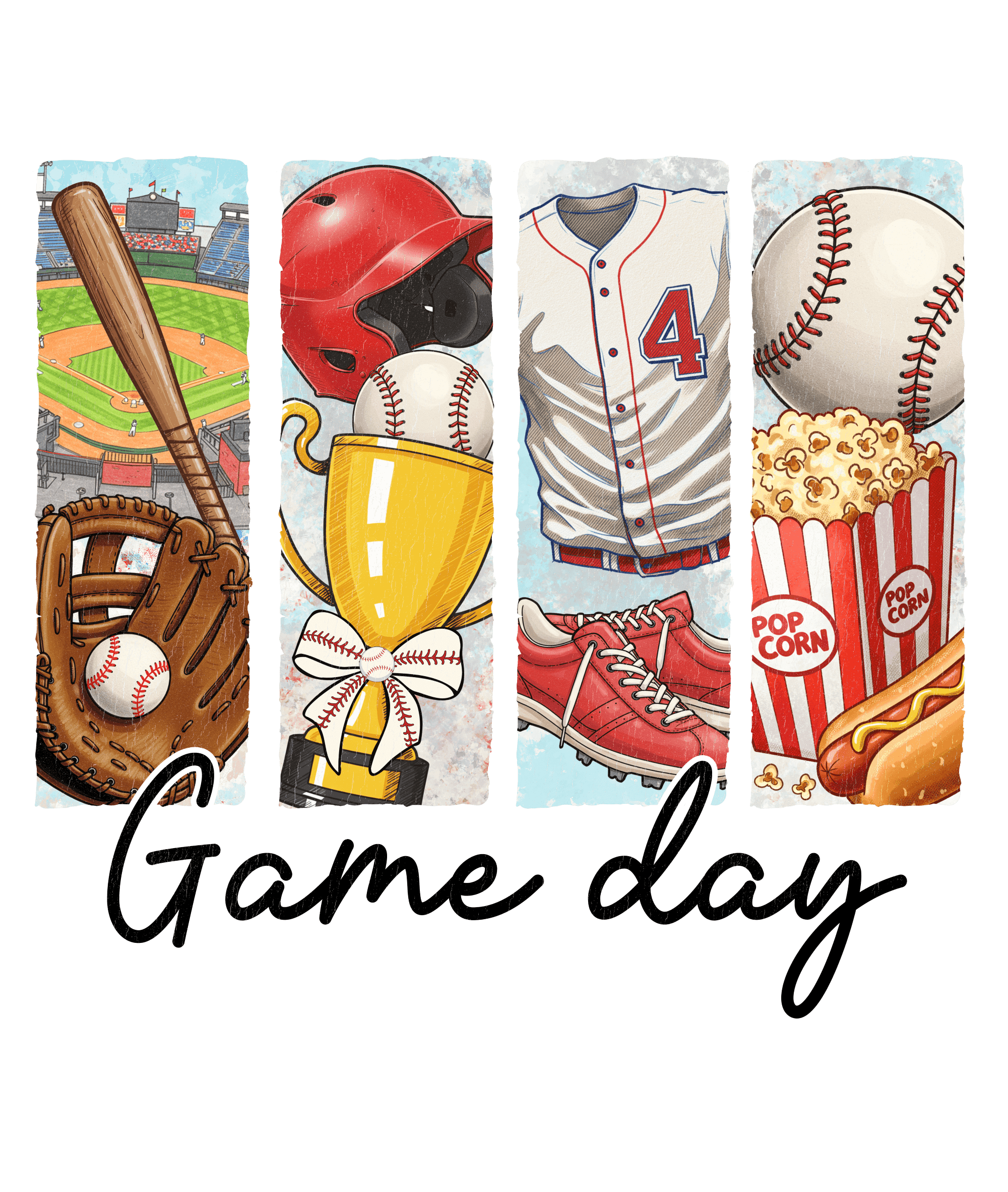 Game Day Images DTF (direct-to-film) Transfer – Twisted Image Transfers