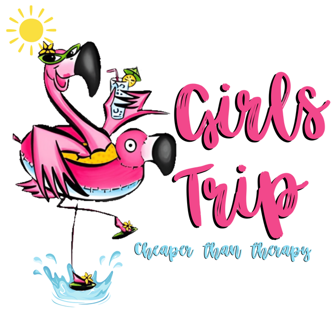 Girls Trip Pink Flamingo DTF (direct-to-film) Transfer – Twisted Image ...