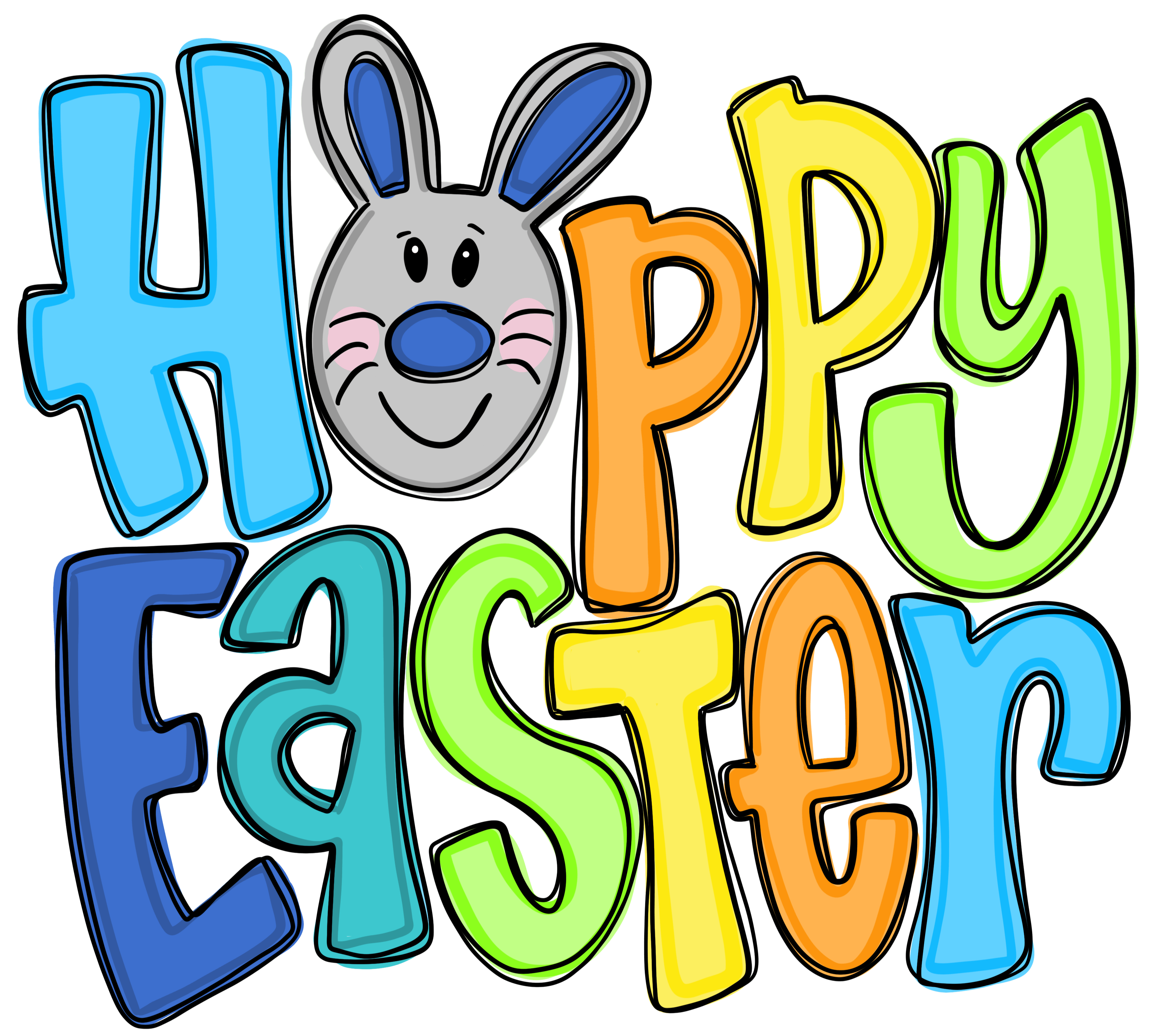 Happy Easter Boy with Rabbit DTF (direct to film) Transfer – Twisted ...