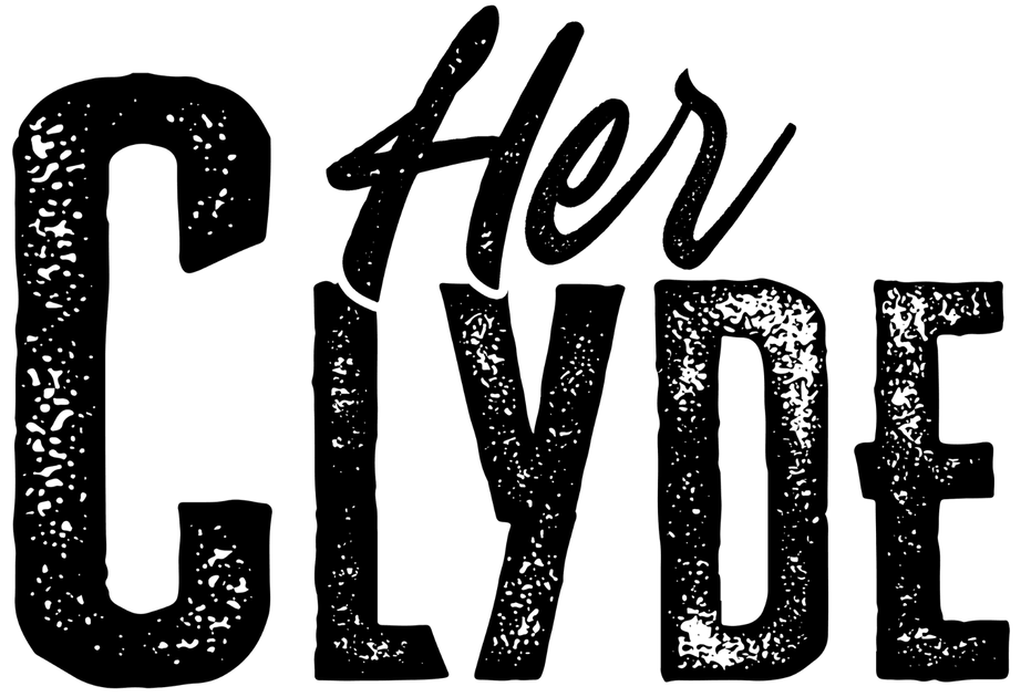 Her Clyde In Black Font Part 1 DTF (direct-to-film) Transfer – Twisted ...