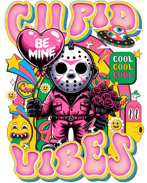 Jason Valentine Vibes in Pink DTF (direct-to-film) Transfer – Twisted ...