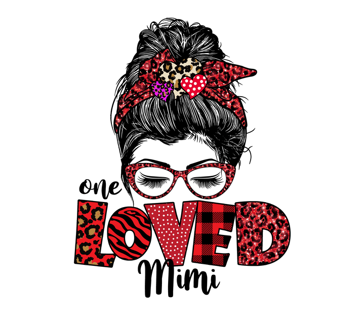 Loved Mimi Valentine DTF (direct-to-film) Transfer – Twisted Image ...