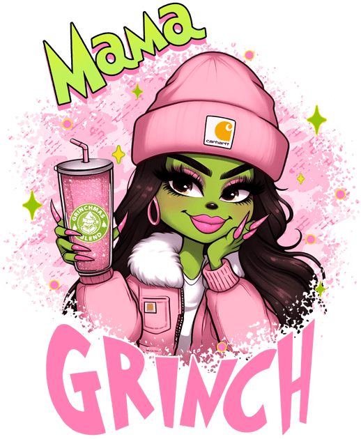 Mama G with Coffee 4 DTF (direct-to-film) Transfer – Twisted Image ...