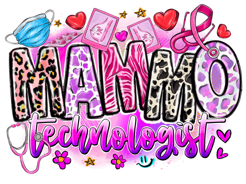 Mammo Tech With Pattern DTF (direct-to-film) Transfer – Twisted Image ...