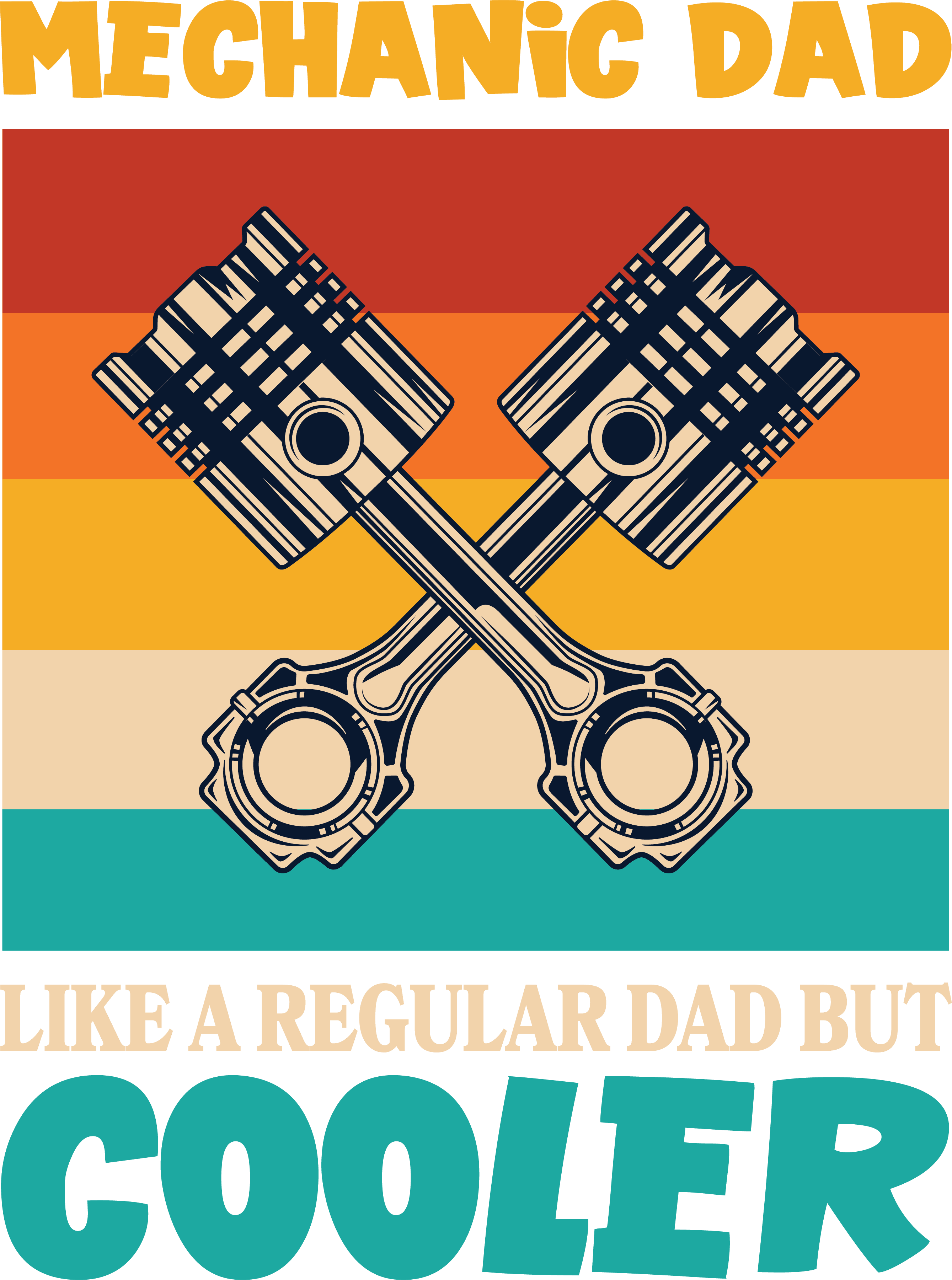 Mechanic Dad DTF (direct-to-film) Transfer – Twisted Image Transfers