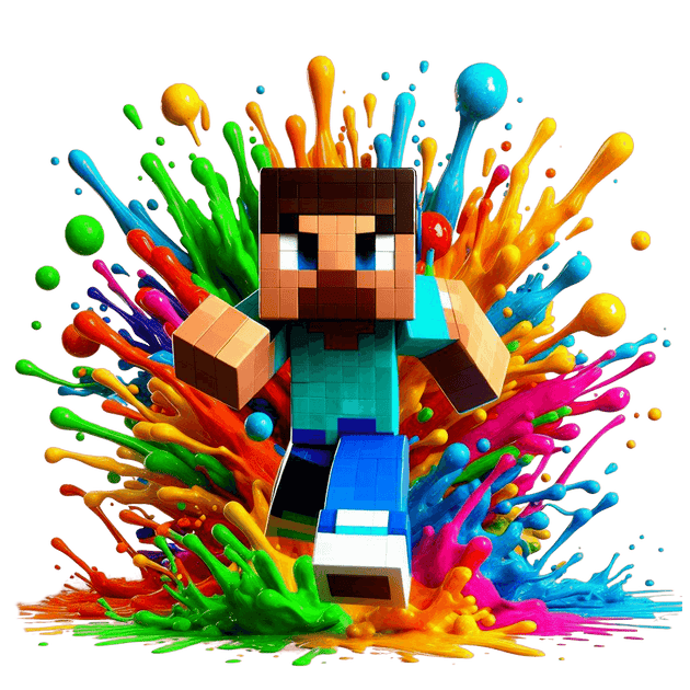 Pixel Color Drip Splash DTF (direct-to-film) Transfer – Twisted Image ...