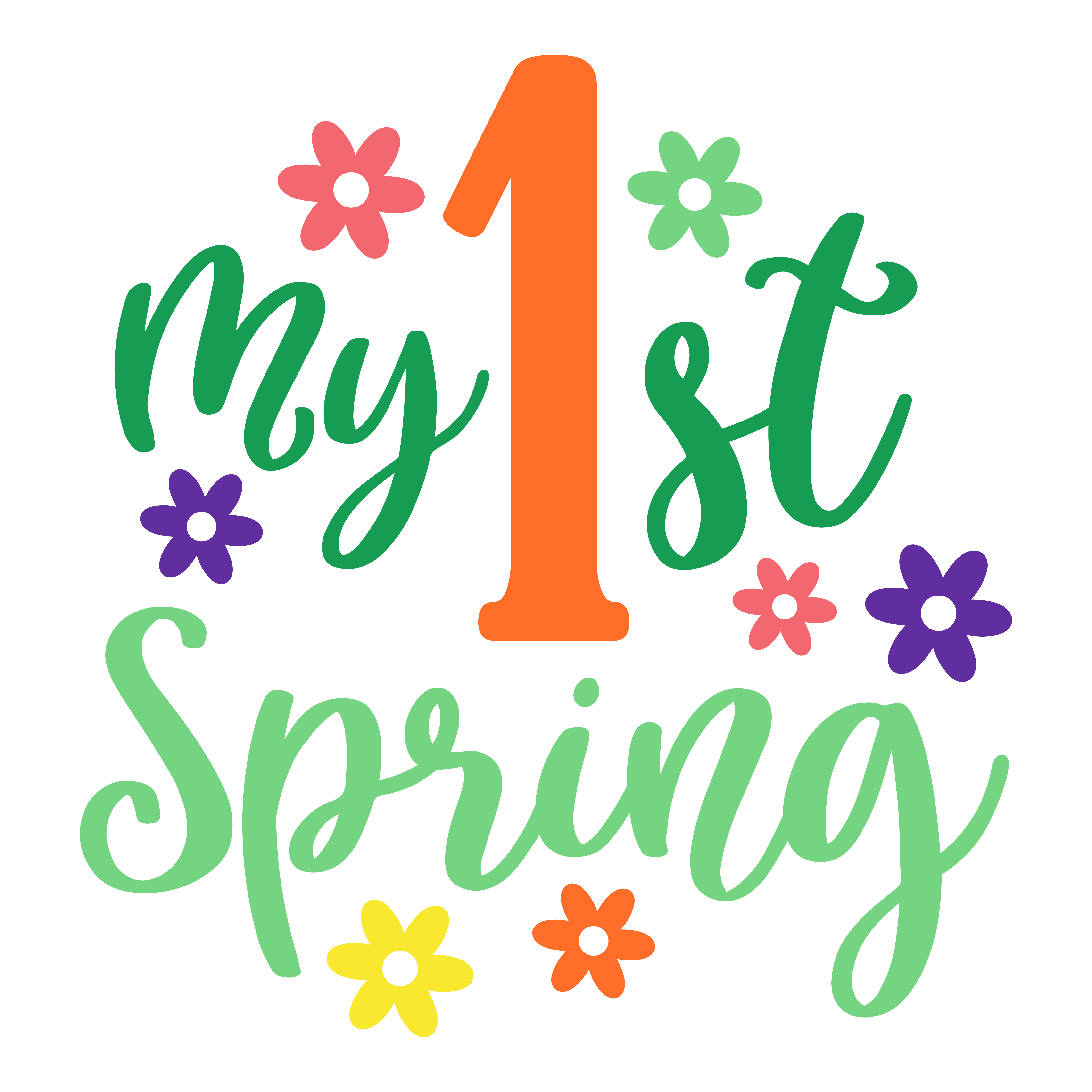 My First Spring Break DTF (direct-to-film) Transfer – Twisted Image ...