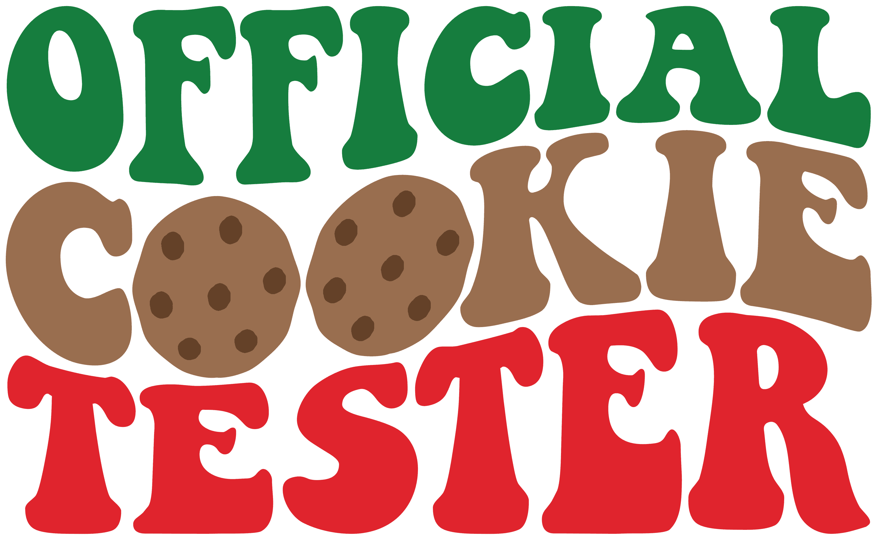 Official Cookie Tester DTF (direct-to-film) Transfer – Twisted Image ...