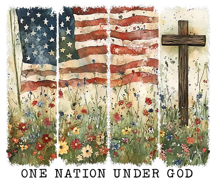 One Nation Brush Strokes DTF (direct-to-film) Transfer – Twisted Image ...