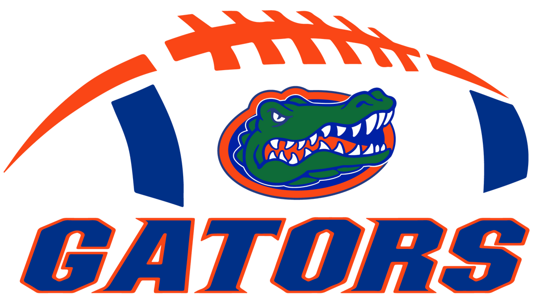 Orange Laced Gators Ball DTF (direct-to-film) Transfer – Twisted Image ...