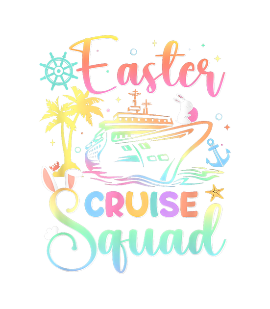 Pastel Easter Cruise Squad DTF (direct-to-film) Transfer – Twisted ...