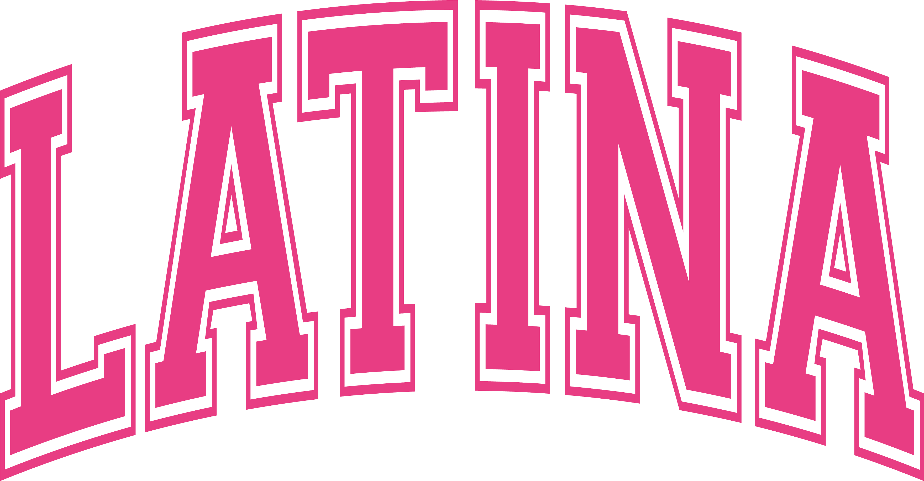 Pink Latina DTF (direct-to-film) Transfer – Twisted Image Transfers
