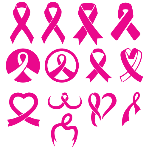 Pink Ribbons DTF (direct-to-film) Transfer – Twisted Image Transfers