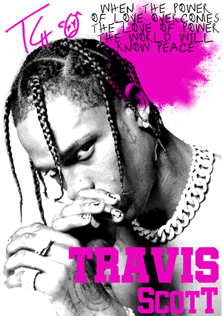 Power of Love Travis Scott DTF (direct-to-film) – Twisted Image Transfers