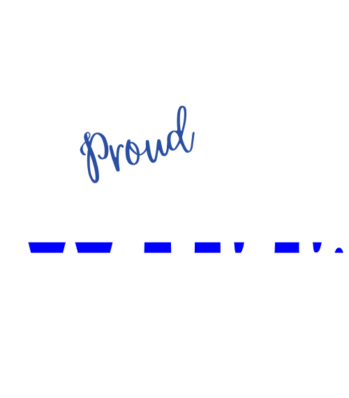 Proud Blue DTF (direct-to-film) Transfer – Twisted Image Transfers