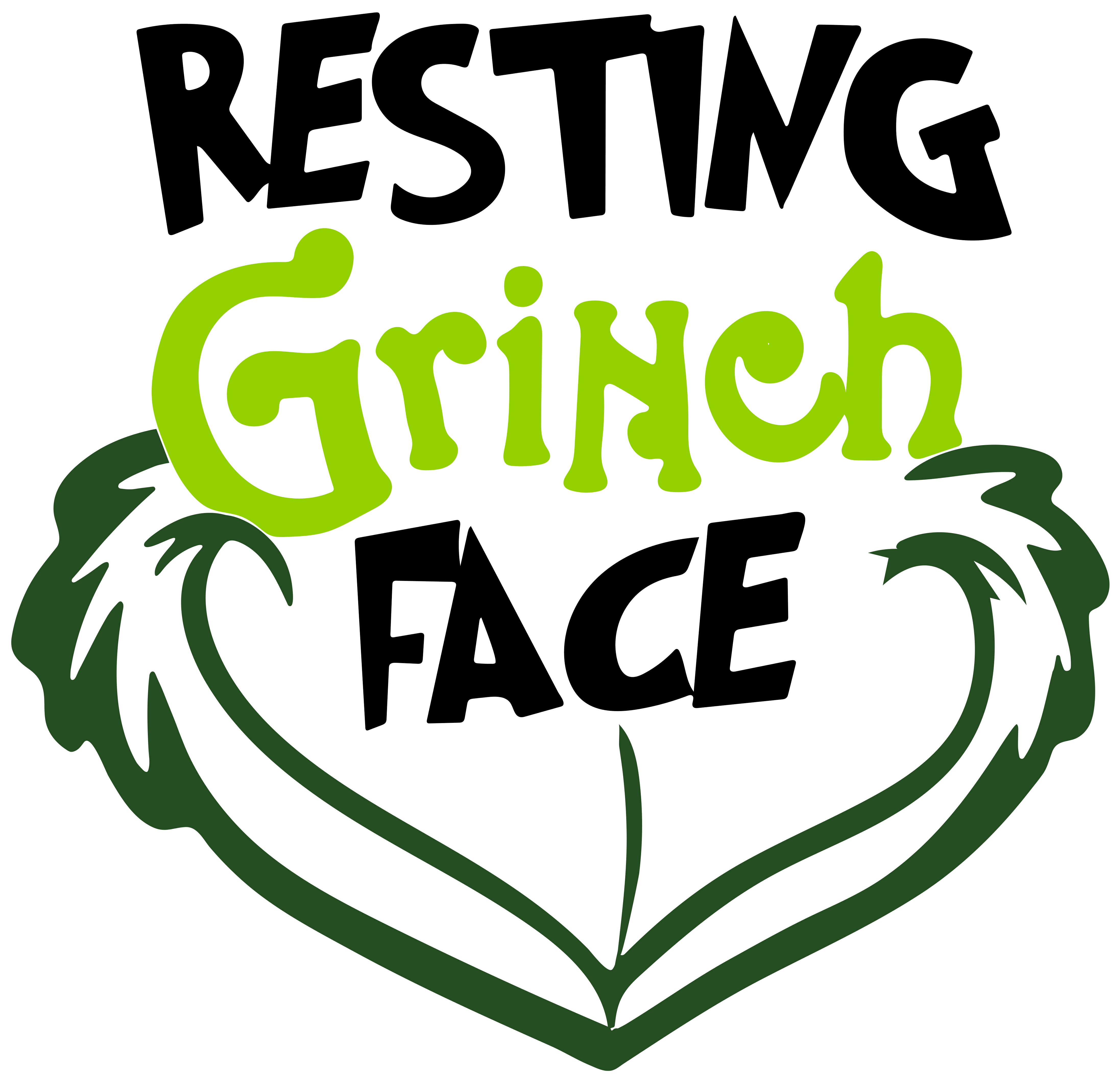 Resting G Man Face DTF (direct-to-film) Transfer – Twisted Image Transfers