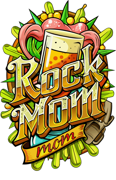 Rock Mom & Mom Banner DTF (direct-to-film) Transfer – Twisted Image ...