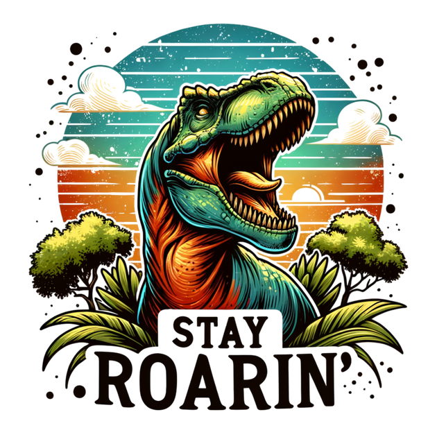 STAY ROARING WITH PLANTS DTF (direct-to-film) Transfer – Twisted Image ...