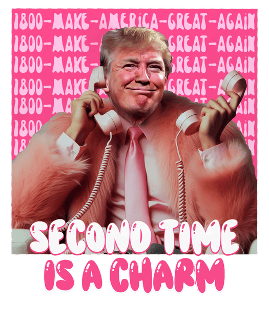 Second Time is a Charm Trump DTF (direct-to-film) Transfer – Twisted ...