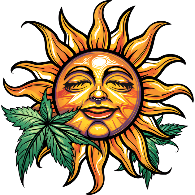 Solar Effect 420 Yellow and Weed DTF (direct-to-film) Transfer ...