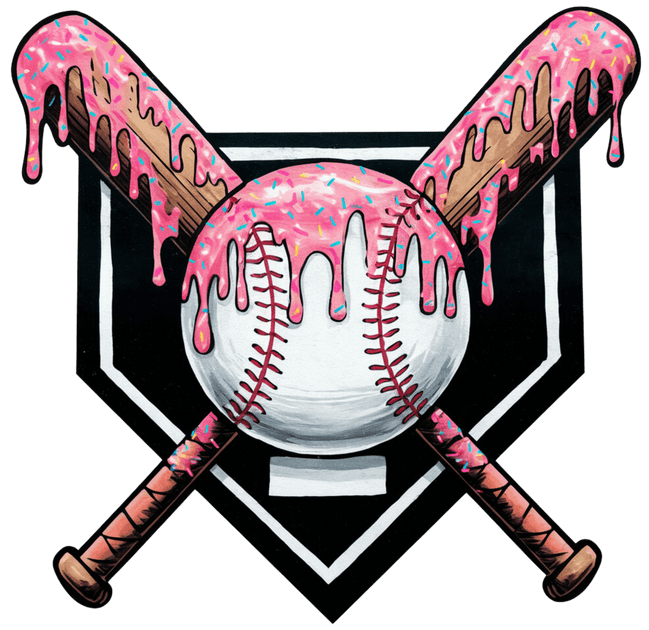 Sprinkle Drip Bats DTF (direct-to-film) Transfer – Twisted Image Transfers