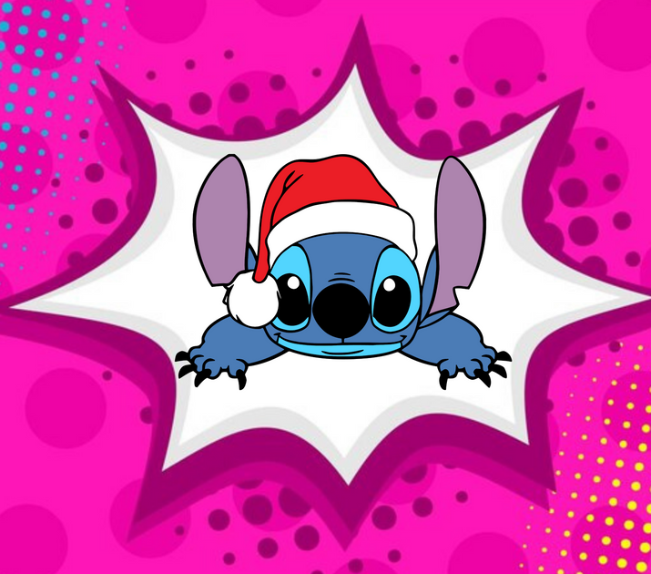 Stitch Alone in Cap 7 UV-DTF 20 oz Skinny Tumbler Wrap – Twisted Image ...